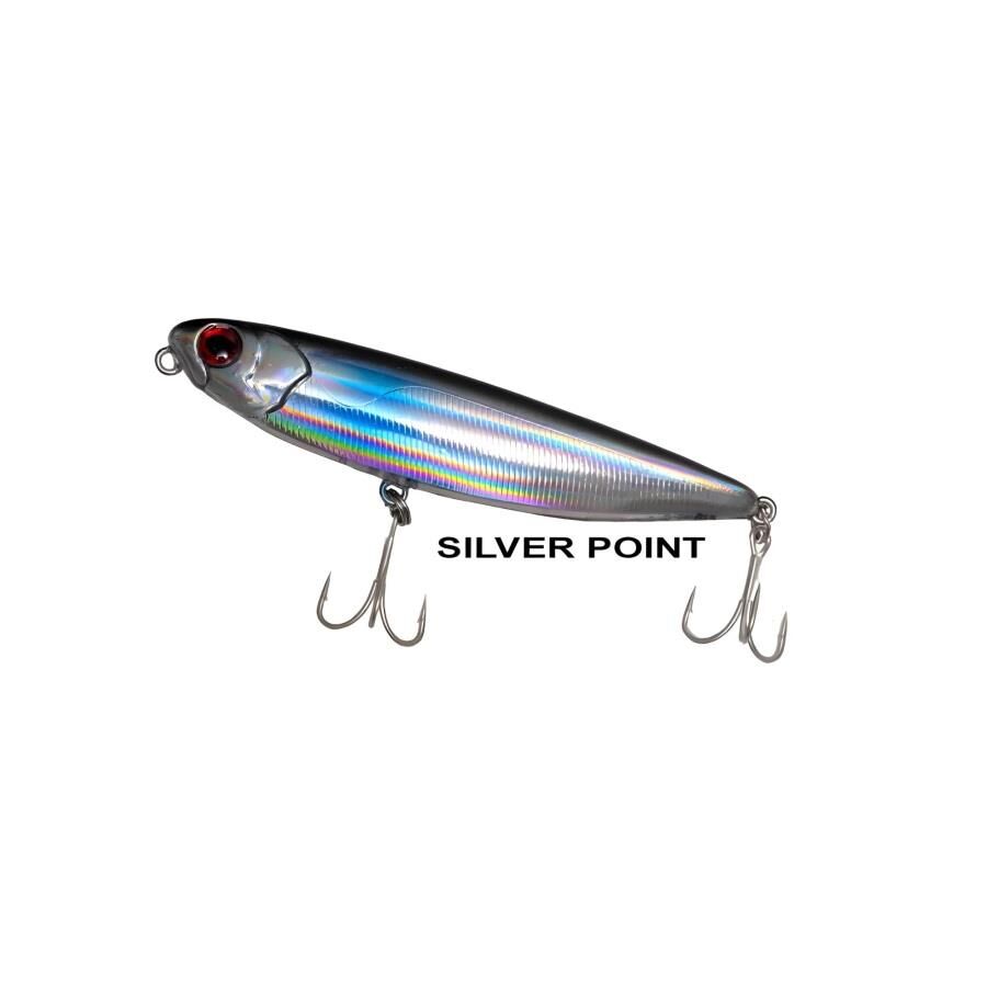 Ryuji Dog Strike 6cm 6gr Su Üstü Maket Yem Silver Point I 232,48 TL I avgross.com