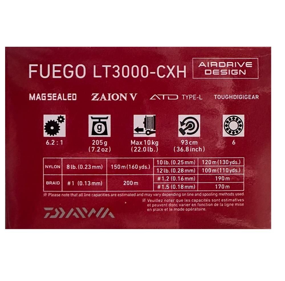 Daiwa Fuego 23 LT 3000 CXH Spin Olta Makinesi I 6.418,04 TL I avgross.com